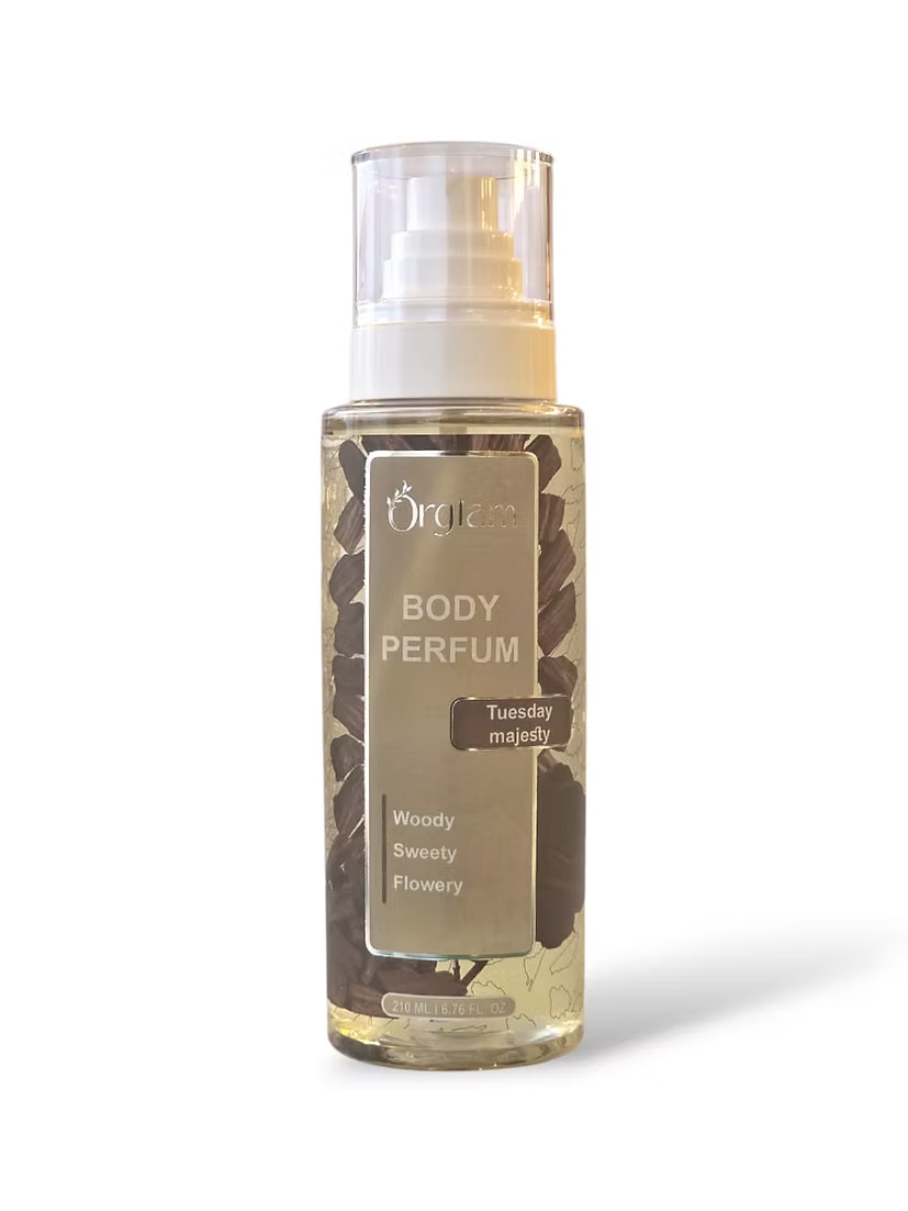 Tuesday Majesty body perfume – Orglam