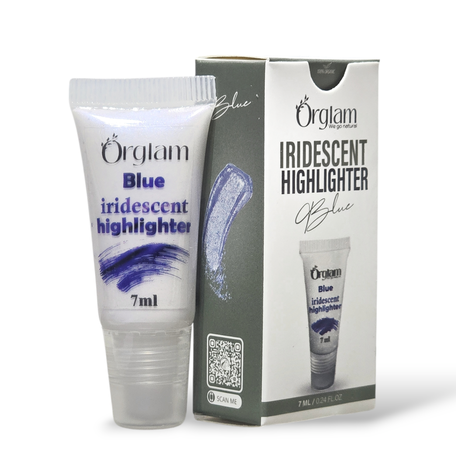 Blue Iridescent Highlighter 7ml – Orglam